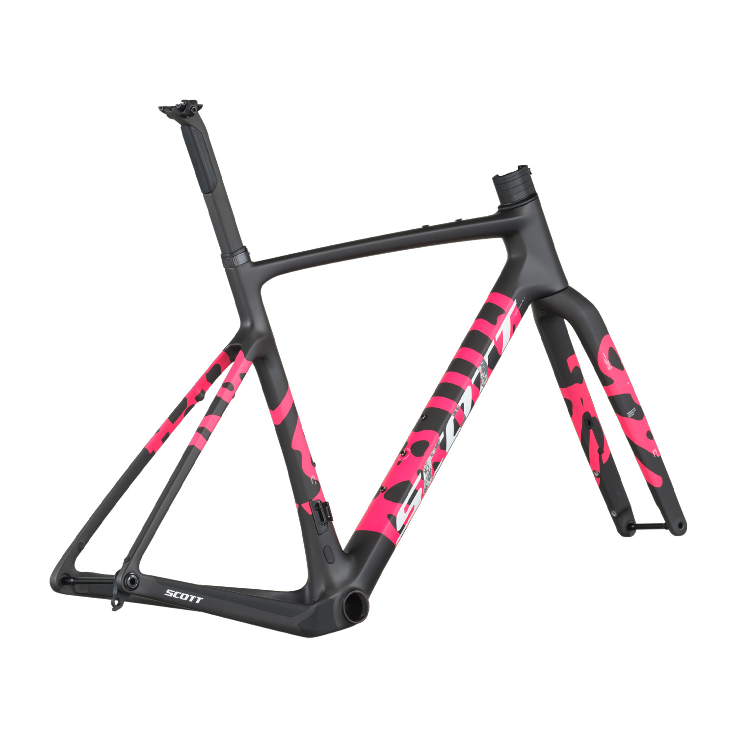 Scott Addict Gravel RC HMX Frameset is het premium carbon frame voor topprestaties