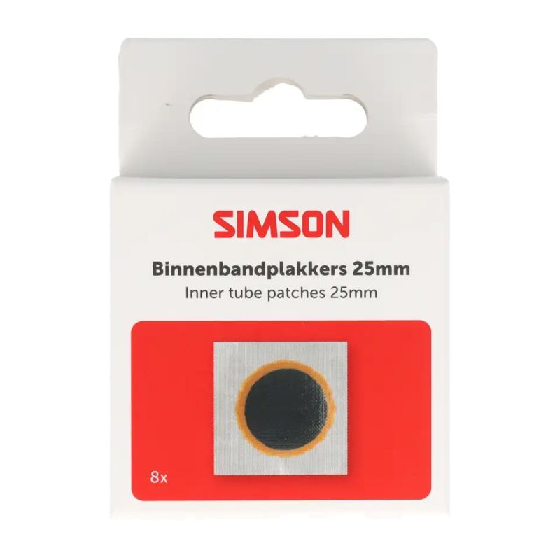 Simson binnenbandpleisters 25mm | Rullens Fietsen